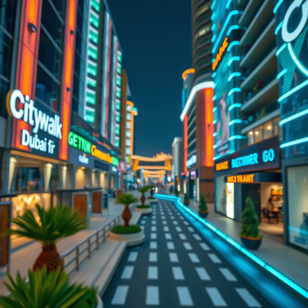 Discovering City Walk Dubai: A Multidimensional Experience