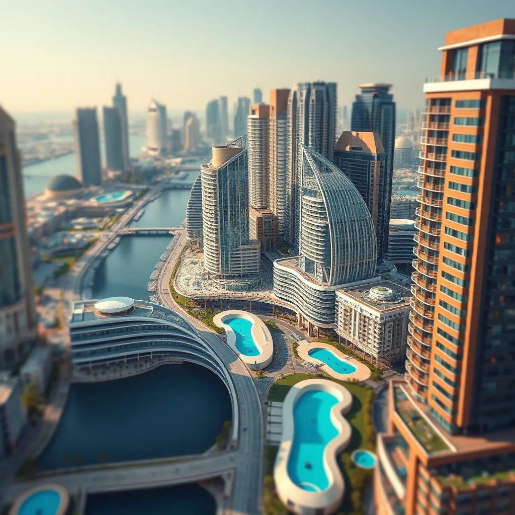 Exploring Capital Bay and Business Bay in Dubai