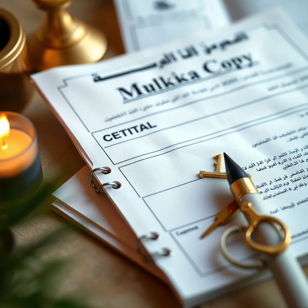 Understanding Mulkiya Copy in Dubai's Real Estate Market